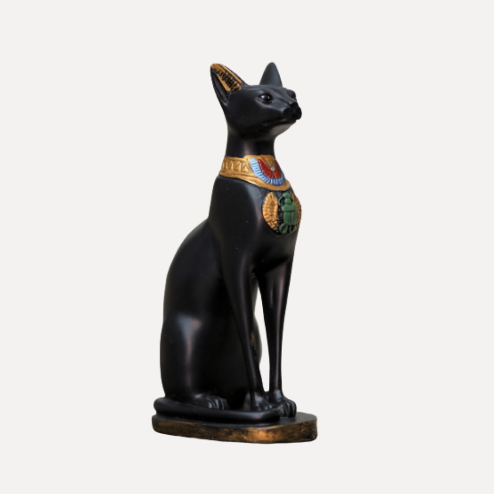 Statue of Bastet the cat…a symbol of protection in ancient Egyptian ...